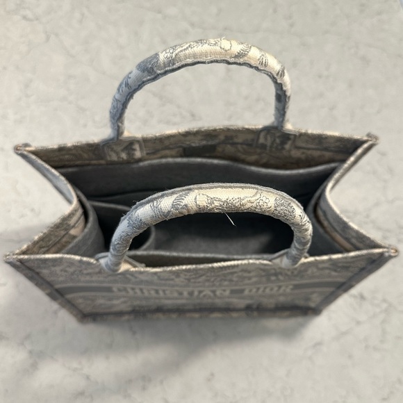 Samorga | Bags | Samorga Bag Organizer Insert Light Grey For Dior Book ...